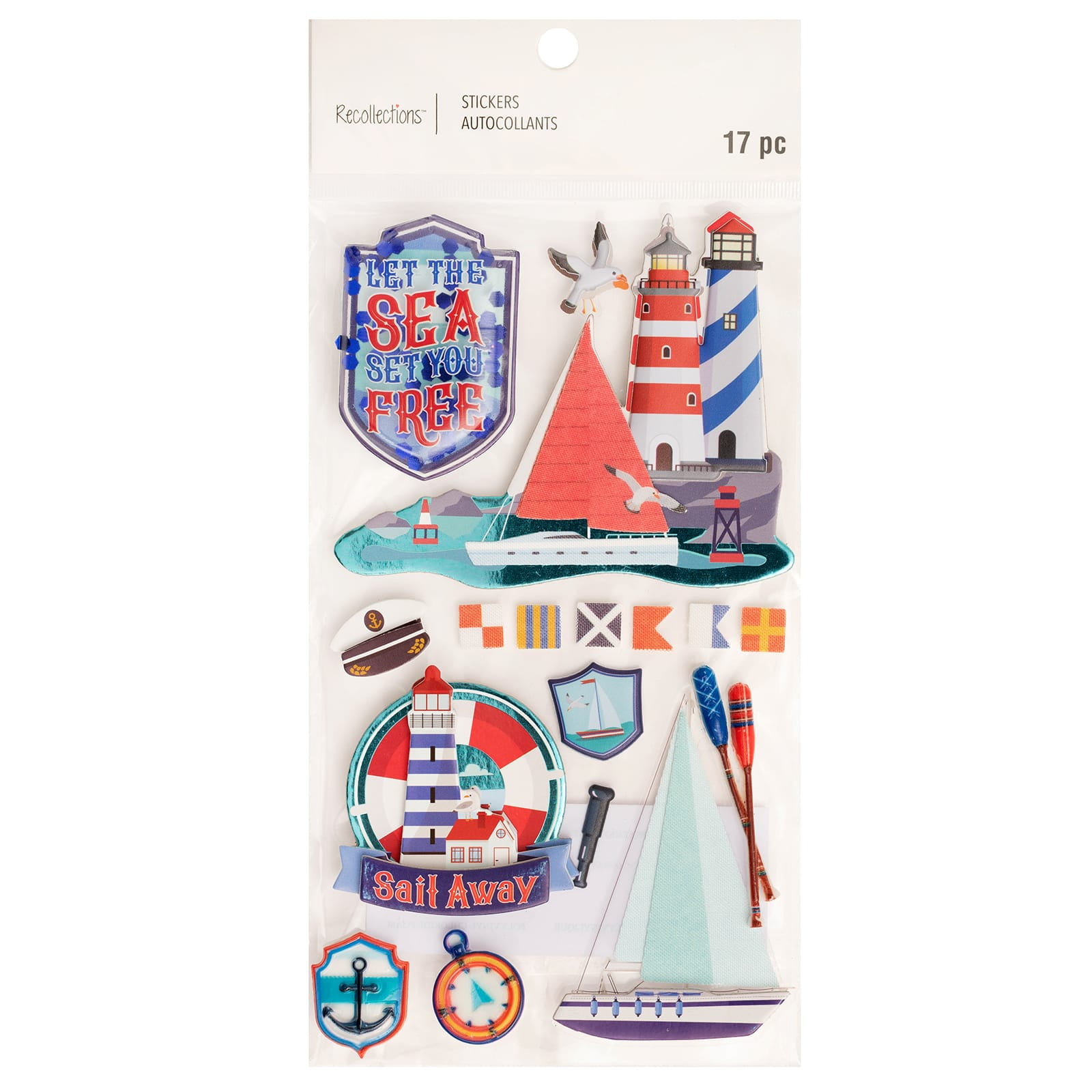 12 Pack: Nautical Stickers by Recollections™ - Walmart.com