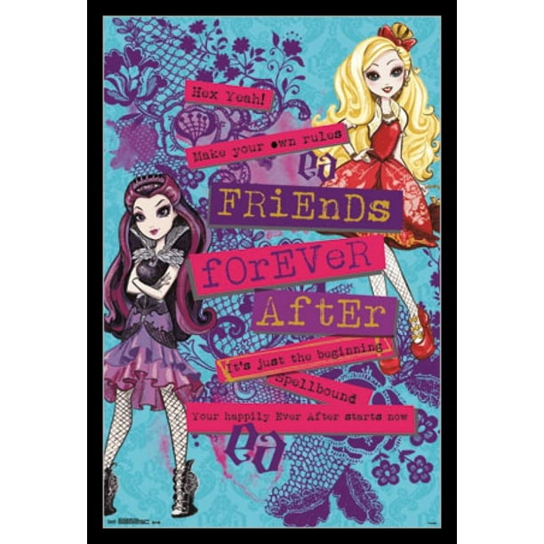 Ever After High - Friends Laminated & Framed Poster Print (24 x 36 ...