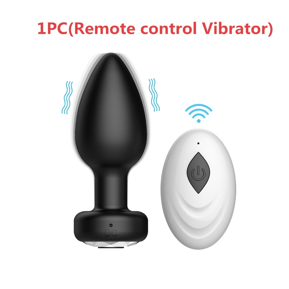 Birdsexy Wireless Remote Control Silicone Anal Plug Vibrator Butt Plug