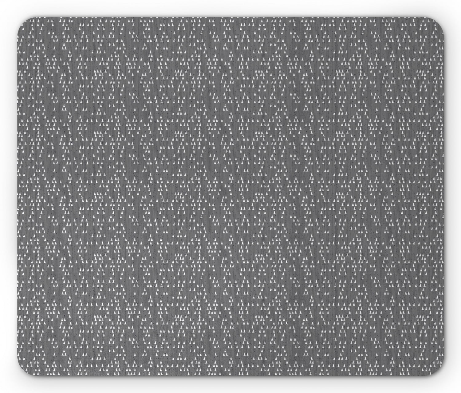 Abstract Mouse Pad, Geometric Pattern of Small Triangles over Grey ...