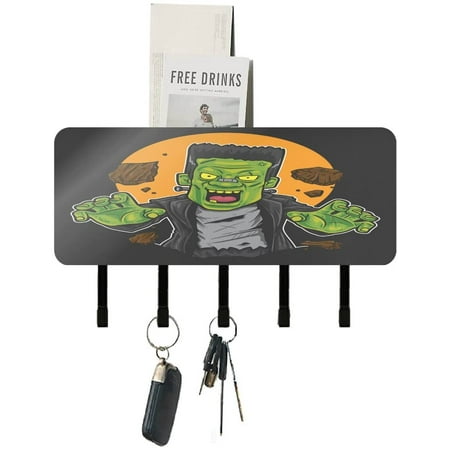 Frankenstein Monster Key Holder for Wall Decorative Mail Organizer ...