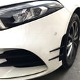 2X Car Front Bumper Spoiler Flank Wind Knife for A Class A180 A200 A220 ...