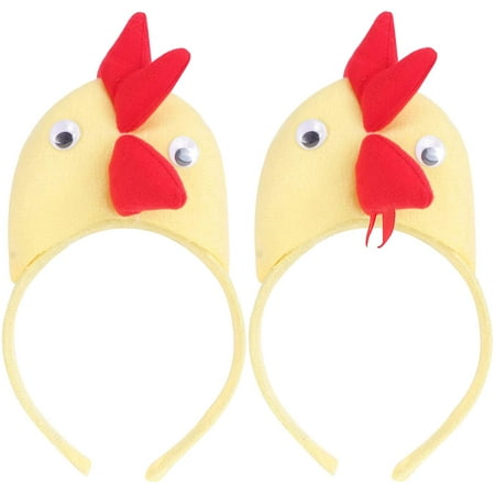 Chick Headbands for Women Creative Animal Hair Bands Masquerade Props ...