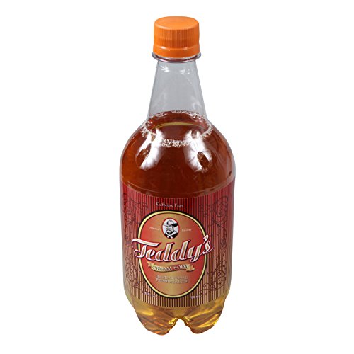 Teddy's Soda Hand Crafted Soda, Cream Soda, 26 Fluid Ounce (Pack of 10 ...