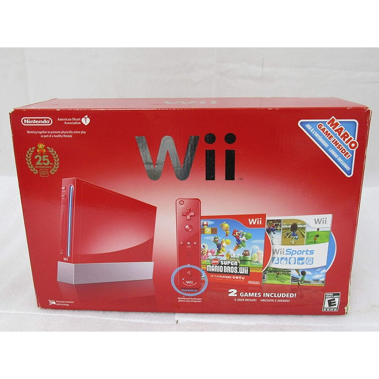 Red Wii Bundle Package