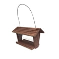 Pennington Red Cedar Natures Friend Hopper Bird Feeder, 3 lb Capacity ...