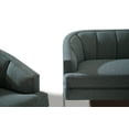 Chic Home Philo Sofa Barrel Back Linen-Textured Upholstery Vertical ...