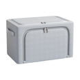 Clothes Storage Box Foldable Organizer With Lid Large Capacity Space ...