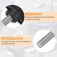 8pcs Tee Wing Knobs M6 x 35mm Metric 304 Stainless Steel Threaded Stud ...