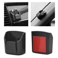 Automotive Interior Storage Box 2-Pack, ABS Construction with Secure ...