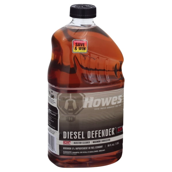 Howes Lubricator 103020 64 oz Diesel Defender Injector Cleaner - Pack ...