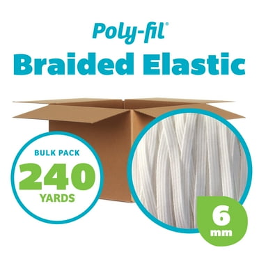 Poly-Fil Spandex Elastic Cording 20 Yards - Walmart.com