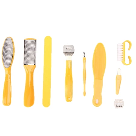 BYARSS Pied mort peau Removal Tool Set Pédicure Pied Dossier Soins des ...