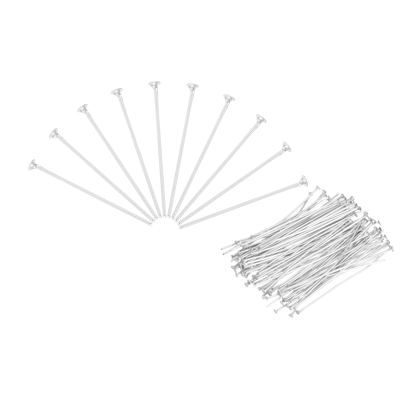 Click here for Unique Bargains 200pcs Flat Head Pins For Jewelry... prices