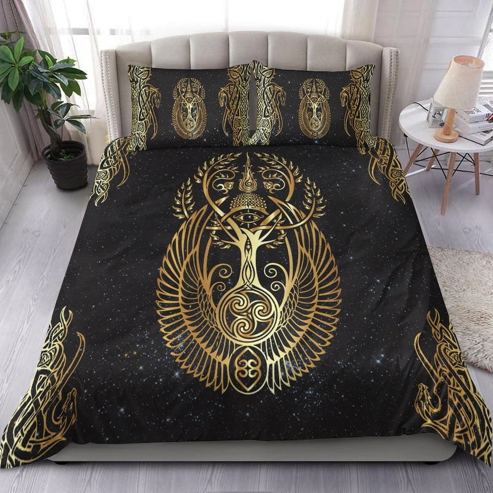 Vikingo Yggdrasil Árbol de la Vida Odin Juego de Cama Lt12 | Bodega ...