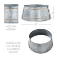 Christmas Tree Collar Metal Galvanized 8x20x20 - Walmart.com