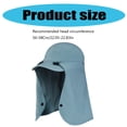 Breatha Sun Hat for Women Baseball Hat with Neck Flap Wide Brimmed Hat ...