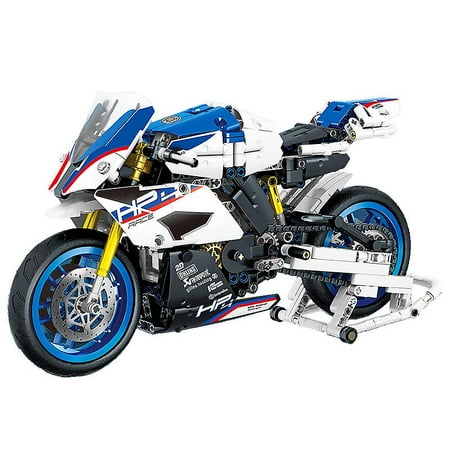Building Blocks Motorcycle Kits Model Bricks Sets City Racing Motorbike ...