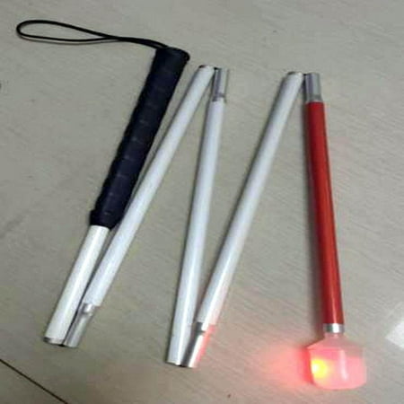 Foldable Blind Walking Stick 5 Folding Blind Guide Stick Blind Cane ...