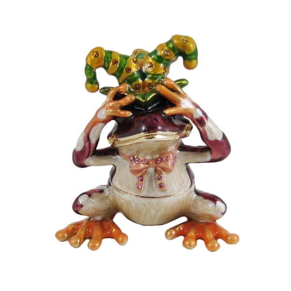 See No Evil Jester Frog Trinket Box - Walmart.com