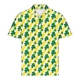 CLOISE Men Shirts Casual Short Sleeve St Patricks Day Big and Tall ...