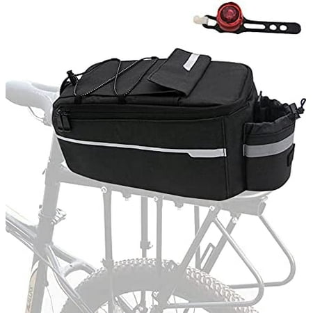 Bike Pannier Bag, Waterproof Bicycle Saddle Rear Rack Panniers with ...