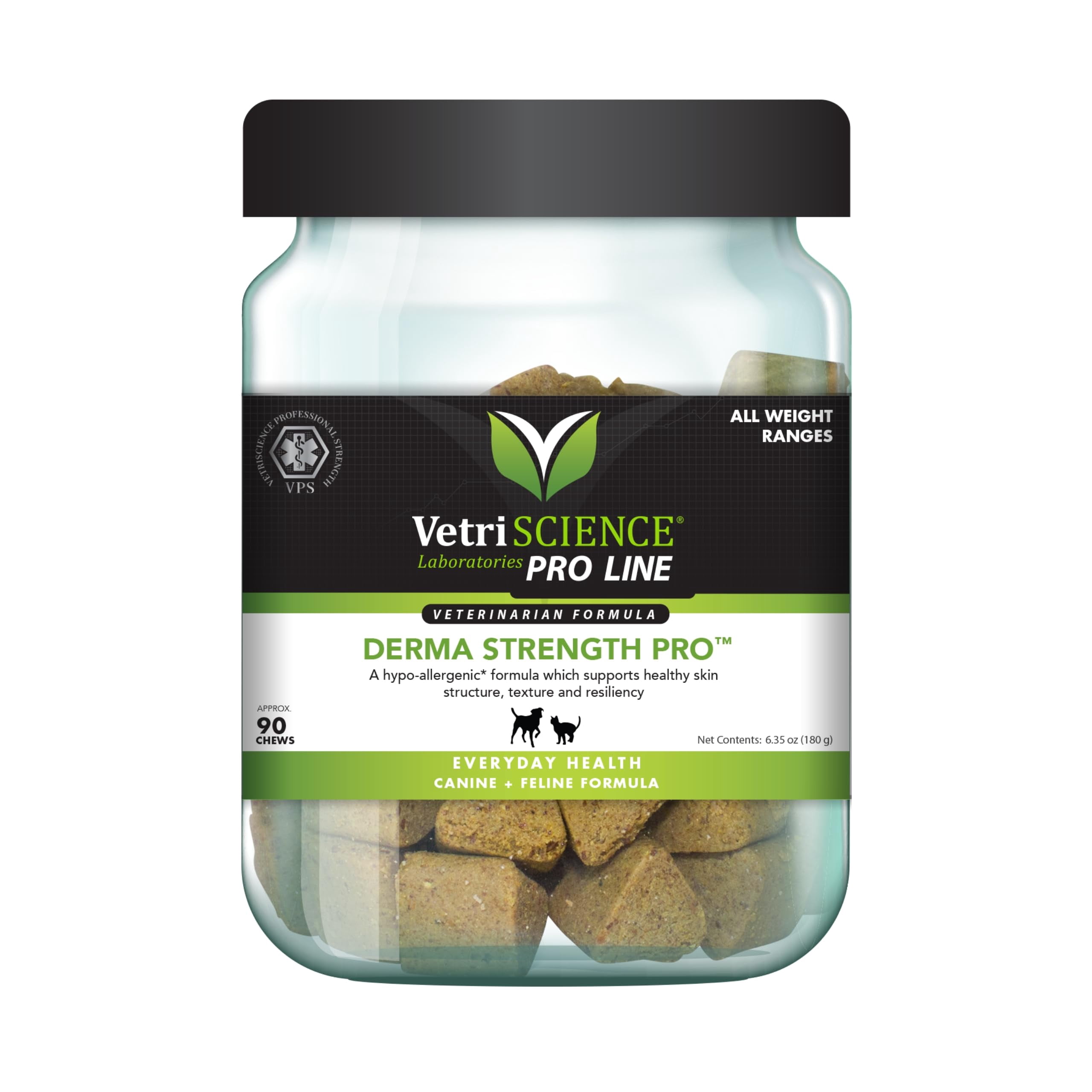 Suplemento VetriScience Derma Strength Pro para perros y gatos | Bodega ...