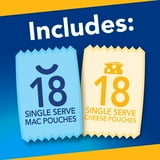 Kraft Easy Mac Original Flavor Single-Serve Pouches (18 ct.) - Pack of ...