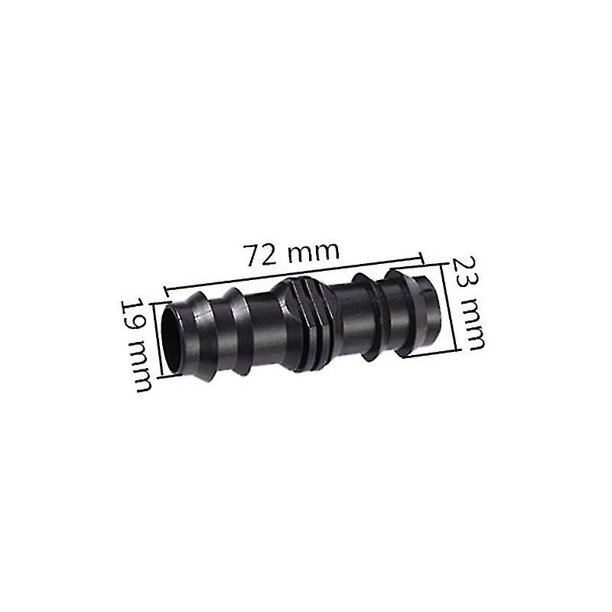 Barbed Dn25 Pipe Connector 1/2" 3/4" Male Thread Port Tee Elbow ...
