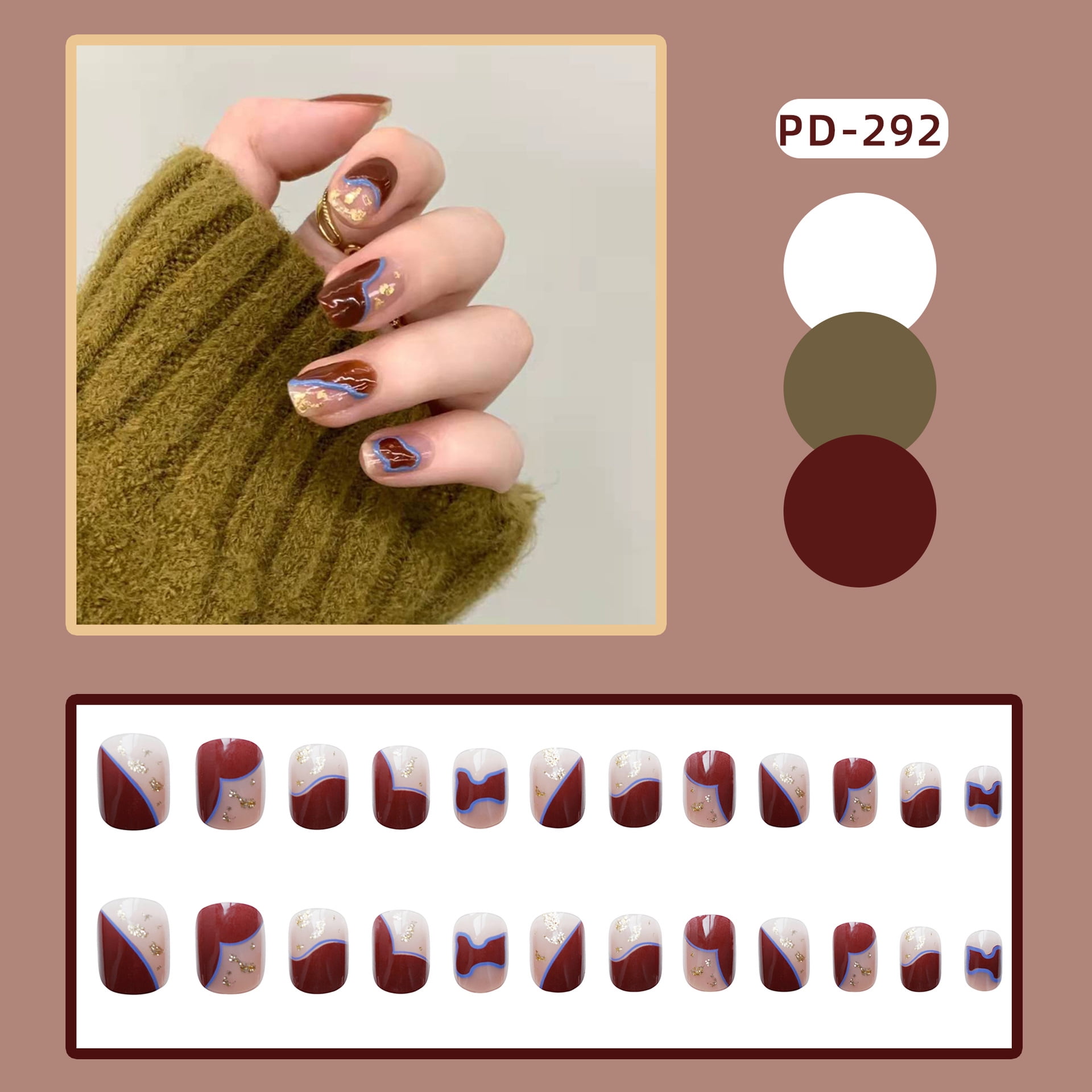 Click here for [gift For Mom]fofosbeauty 24pcs Fake Press On Nail... prices