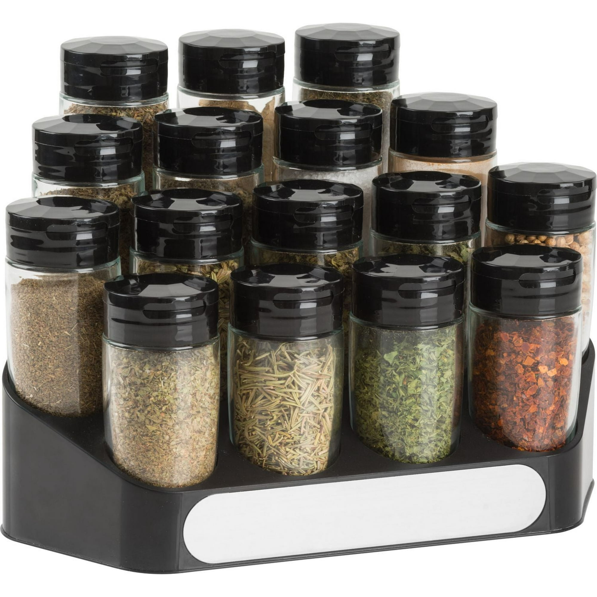 Click here for Trudeau 16-Bottle Spice Rack  Glass Bottles  Comes... prices
