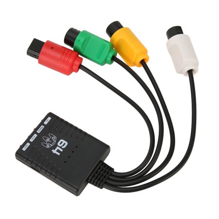 Multiplayer Controller Adapter, Delayless Support 4 Player Controller Converter Firmware ...