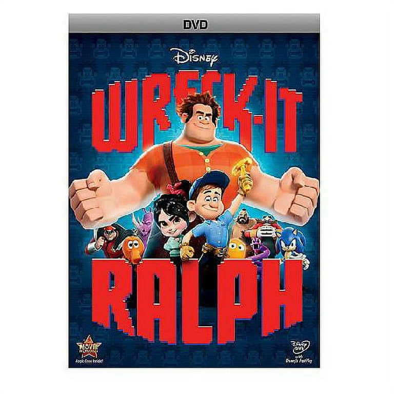Wreck It Ralph Dvd Poster
