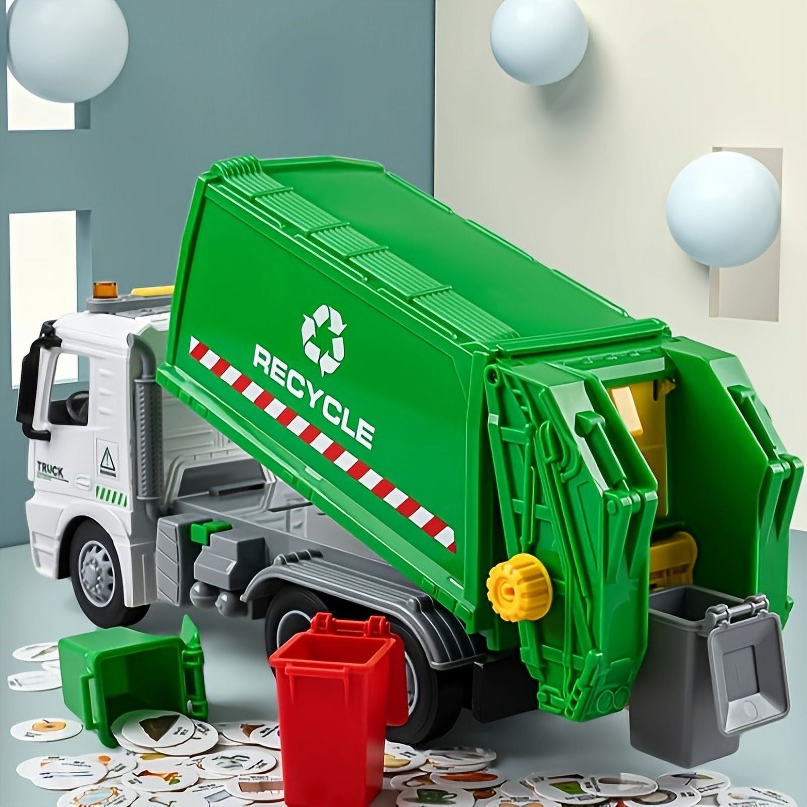 Click here for Grm Large Garbage Truck  Childrens Toys  One Click... prices