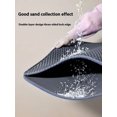 Large Cat Litter Mat Waterproof Double Layer Non Slip Litter Box Tray ...