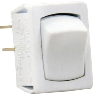 JR Products 13645 White SPST Mini On/Off Switch - Walmart.com