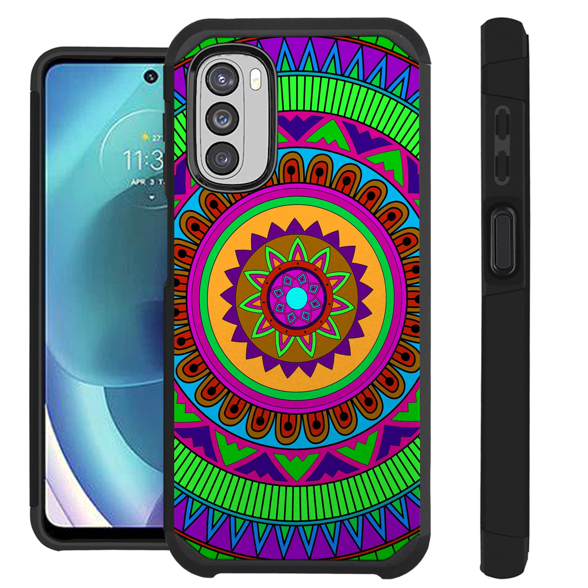 Compatible with Motorola Moto G Stylus 5G (2022) Hybrid Fusion Guard ...