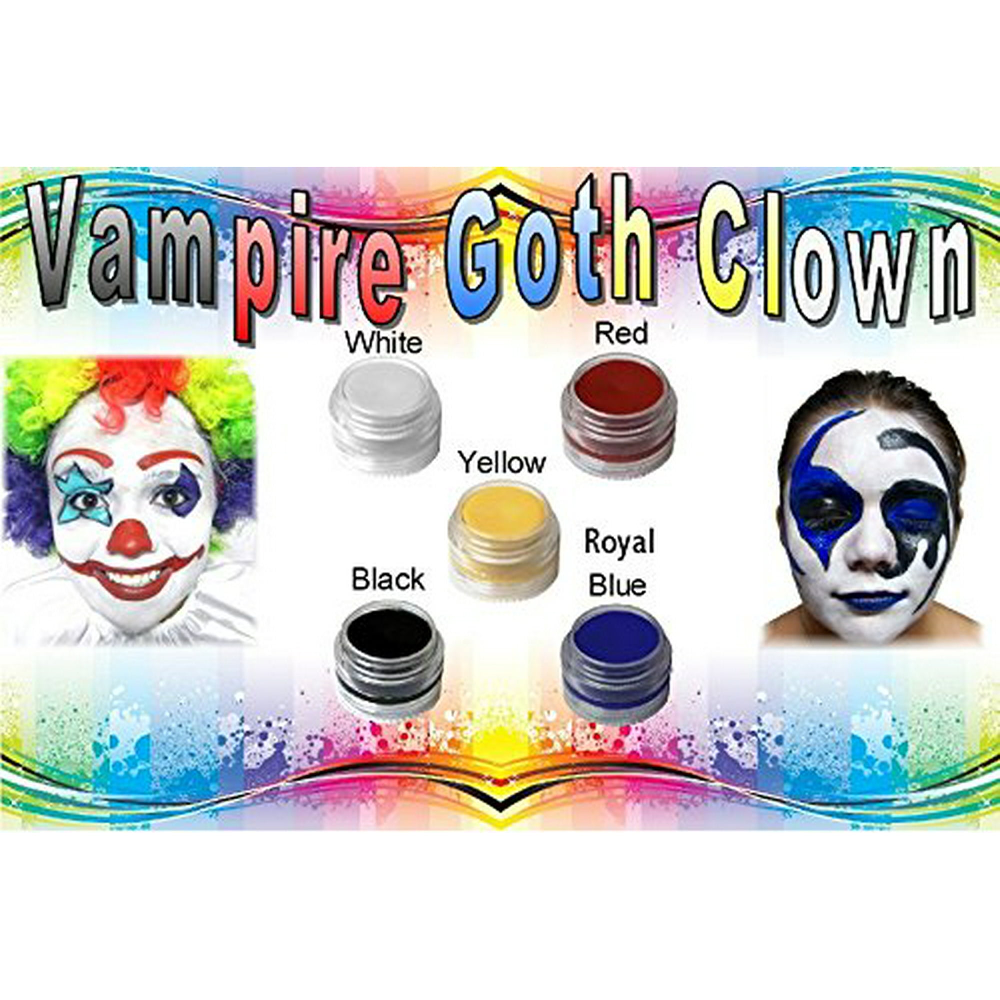 Goth Face Paint