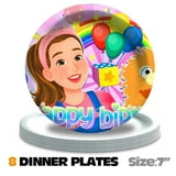 Ms Rachel Birthday Party Supplies Balloons Paper Plates Decoration Cake ...
