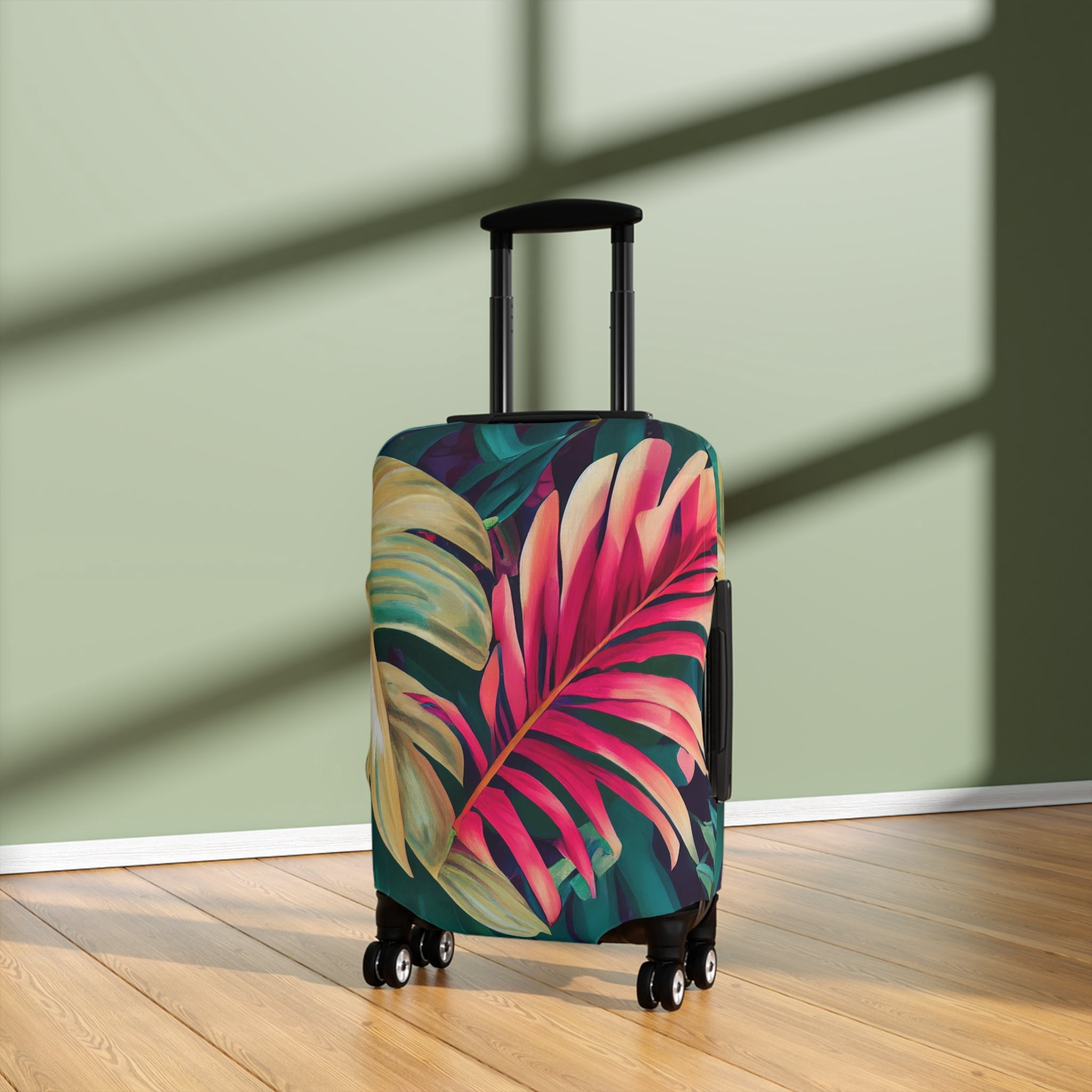 Miniaday Designs Luggage Cover Enchanting Foliage Multicolor - Walmart.com
