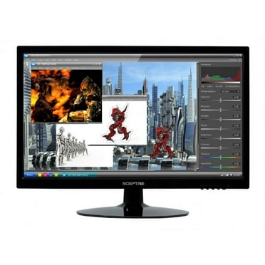 Sceptre 1600x900 20-Inch HDMI DVI VGA LED HD Monitor - E205W-16008A ...