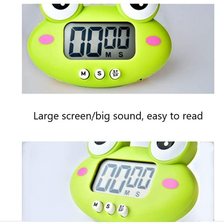 Kitchen Timer, Cute Cartoon Animal Countdown Timer, Digital Cooking ...