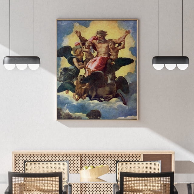 Ezekiel's Vision - 1518 | Raphael Raffaello | Premium Fine Art Print ...