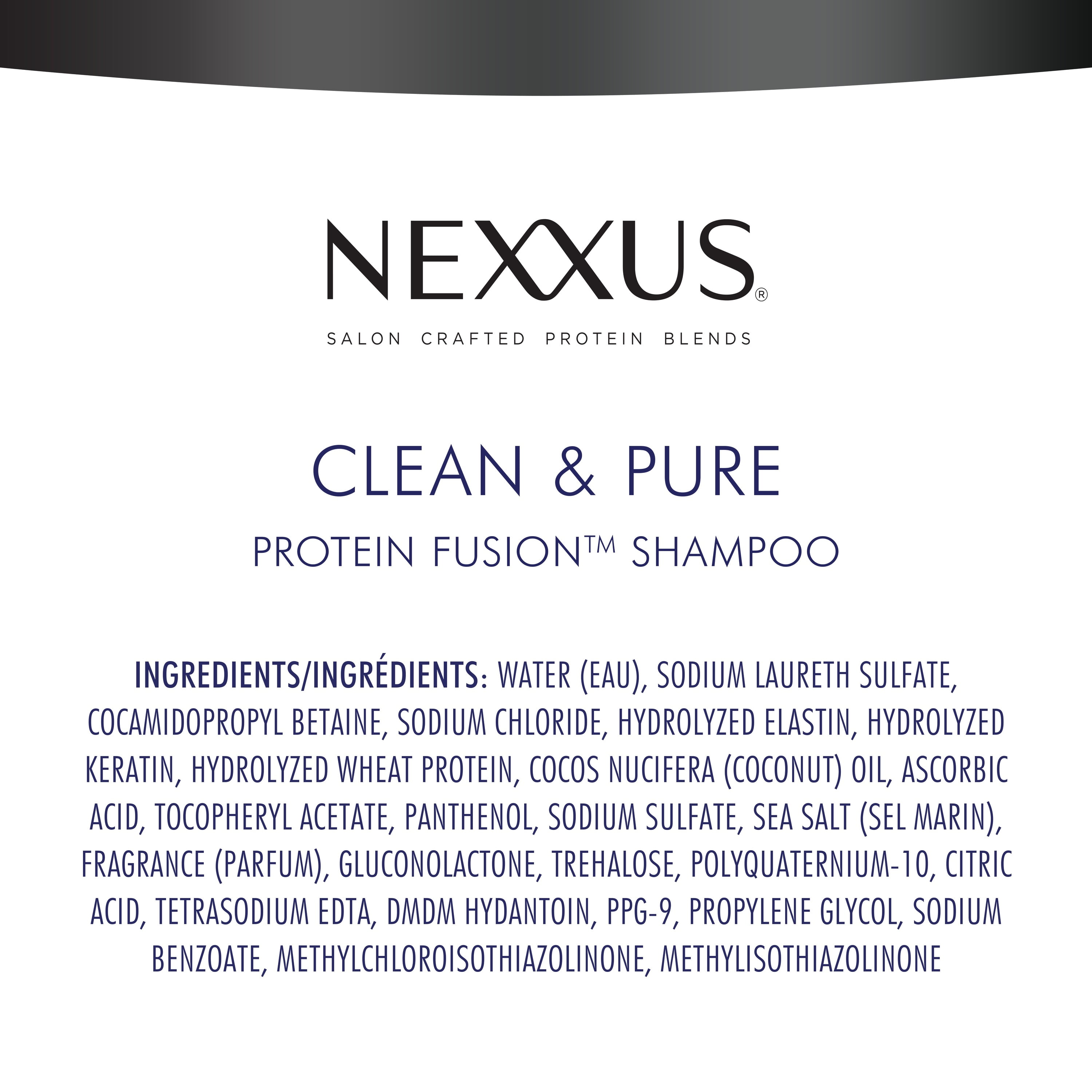 Nexxus Clean & Pure Clarifying Nourishing Repairing Daily Shampoo with ...