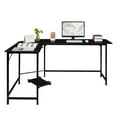 UBesGoo Corner Computer Desk with CPU Stand/PC Laptop Writing Table ...