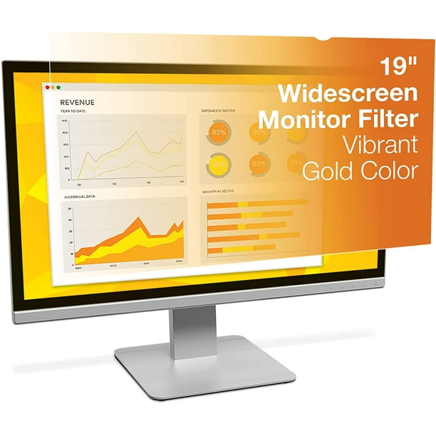 Computer Privacy Screen Filter for 19 inch Monitors - Gold - 5:4 Aspect ...