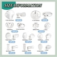 100Pcs 10 Styles Alloy Bead Long-Lasting Plated Mixed Shapes Silver 7 ...