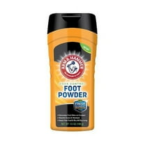 Arm & Hammer Foot Powder Odor Defense Absorbs Sweat & Moisture, 7 oz, 2 ...