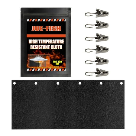 dodocool 1Pc Black High Temperature Resistant Cloth Heat Focus Extend ...