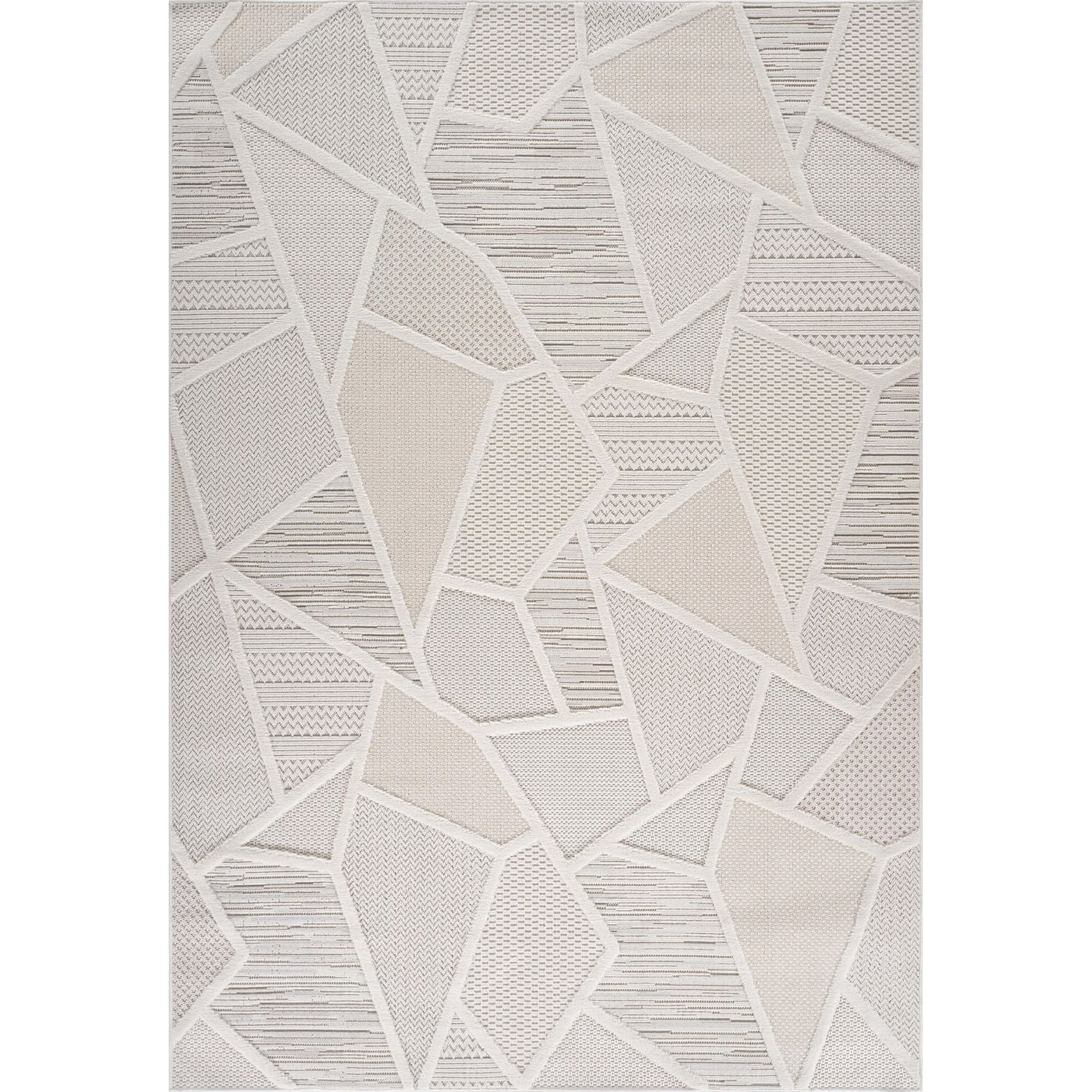 Click here for Rug Branch Maison Modern Indoor Area Rug  Cream Be... prices